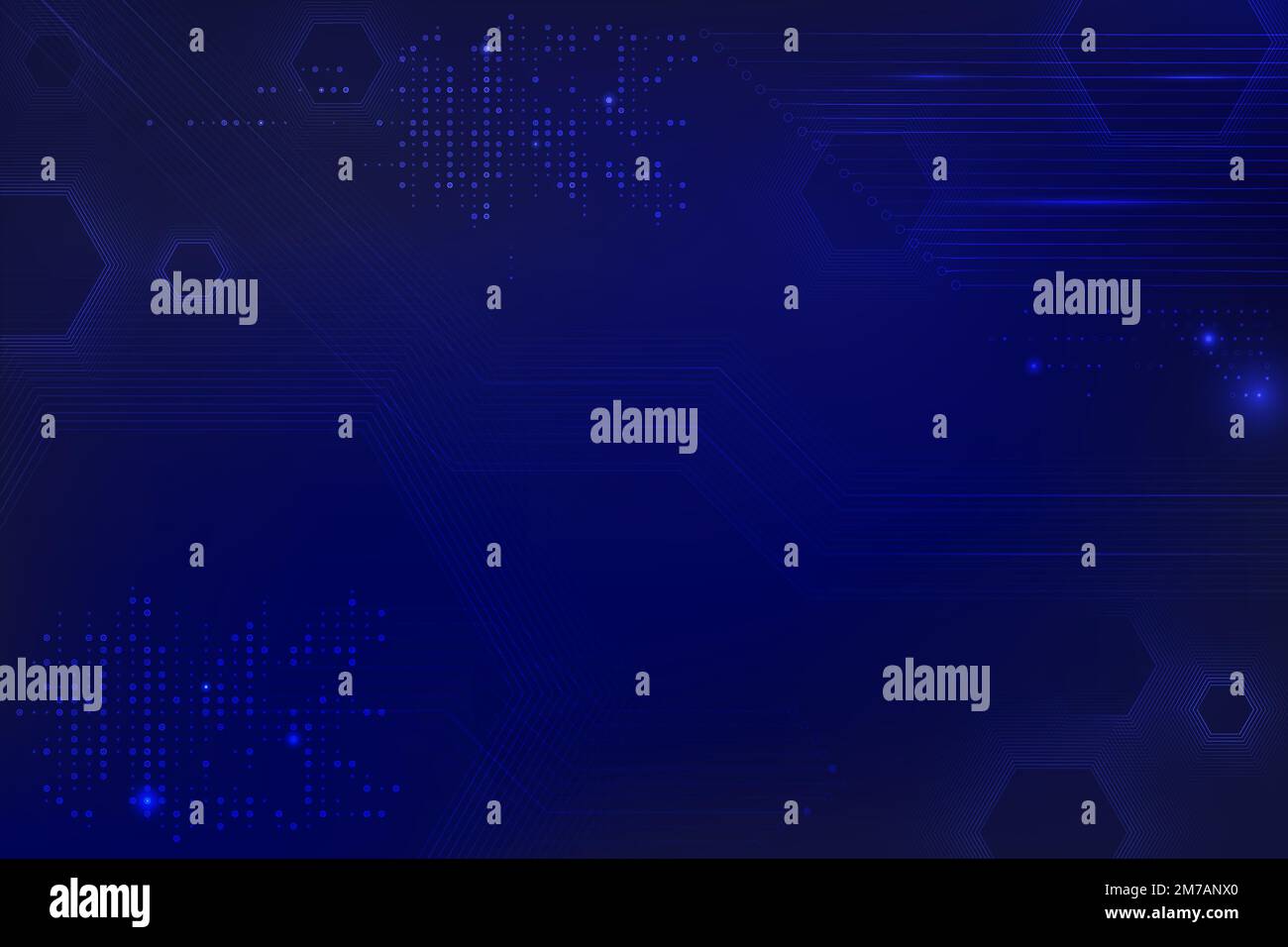 Blue data technology background vector with circuit board Stock Vector Image & Art - Alamy