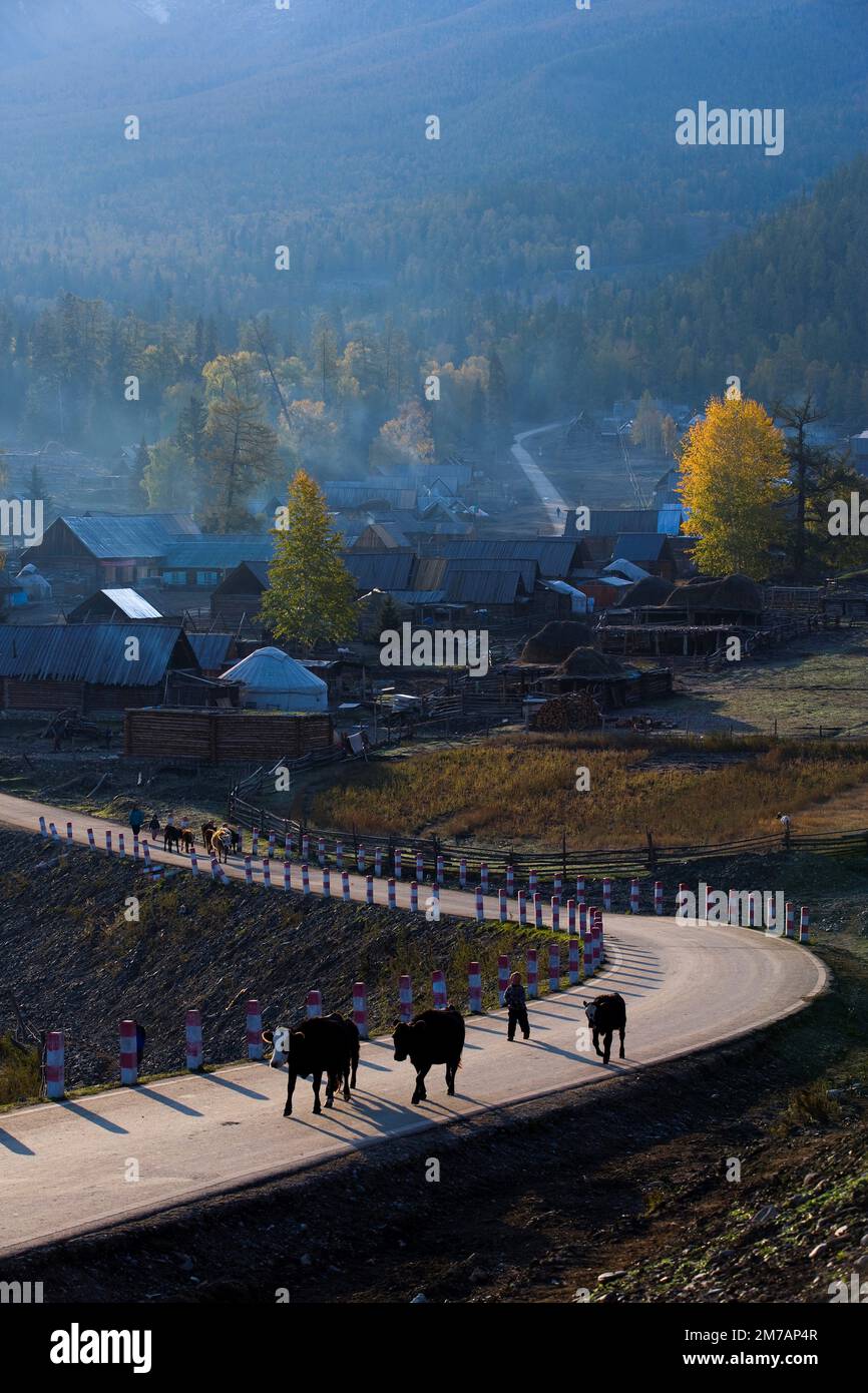 White haba village hi-res stock photography and images - Alamy