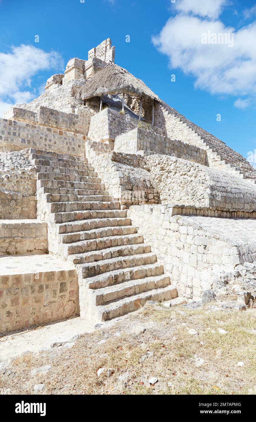 Edzna's Building of the Five Stories, of the Most Unique Mayan Pyramids ...