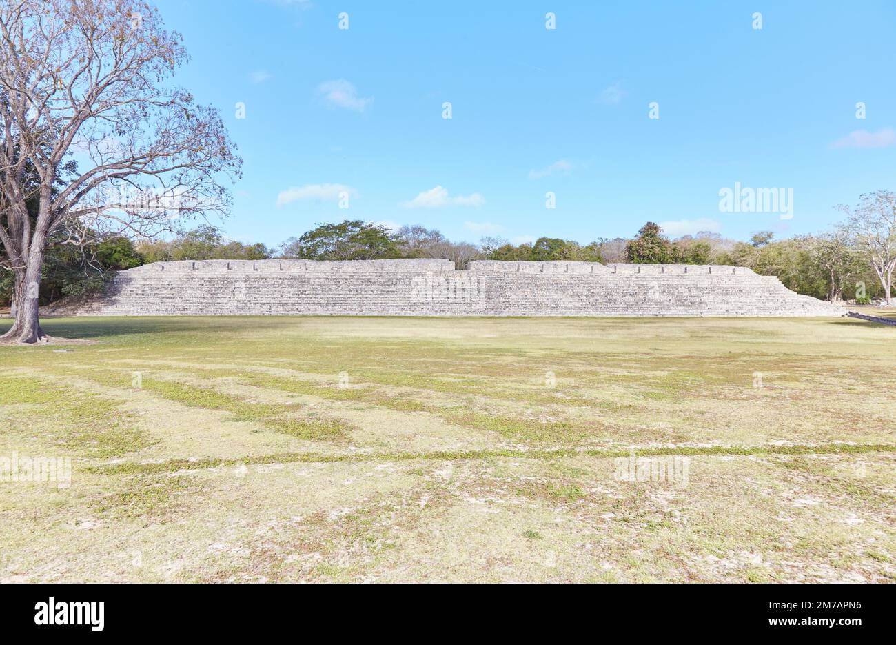 The Overlooked Mayan Ruins of Edzna in Campeche, Mexico Stock Photo - Alamy