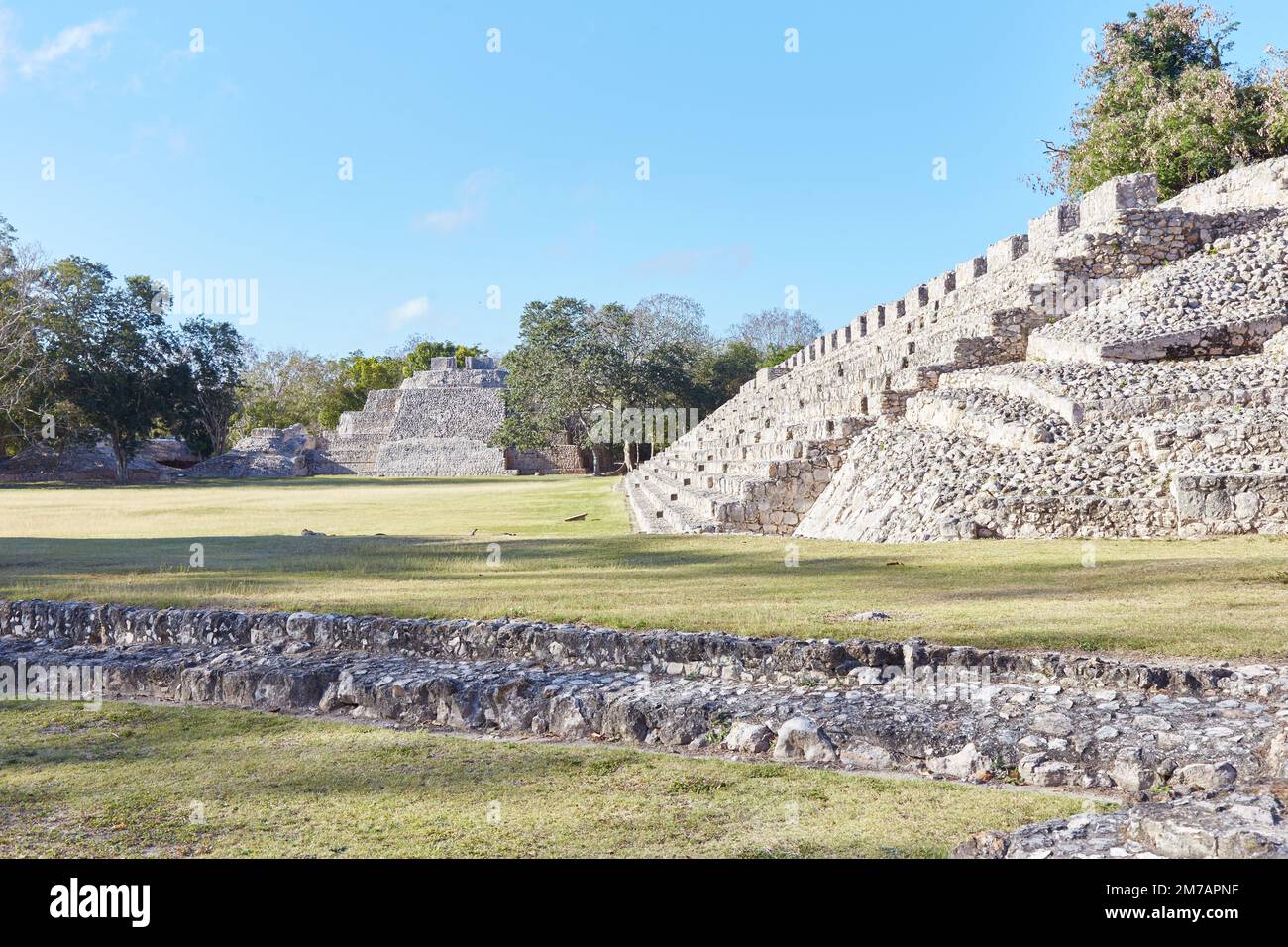 The Overlooked Mayan Ruins of Edzna in Campeche, Mexico Stock Photo - Alamy