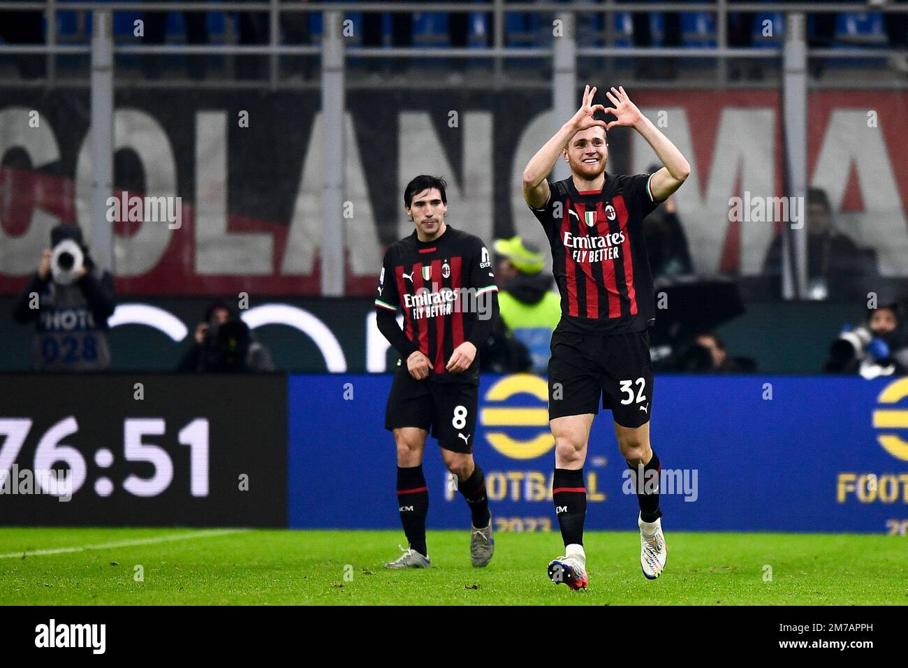 Tommaso pobega of ac milan hi-res stock photography and images - Alamy
