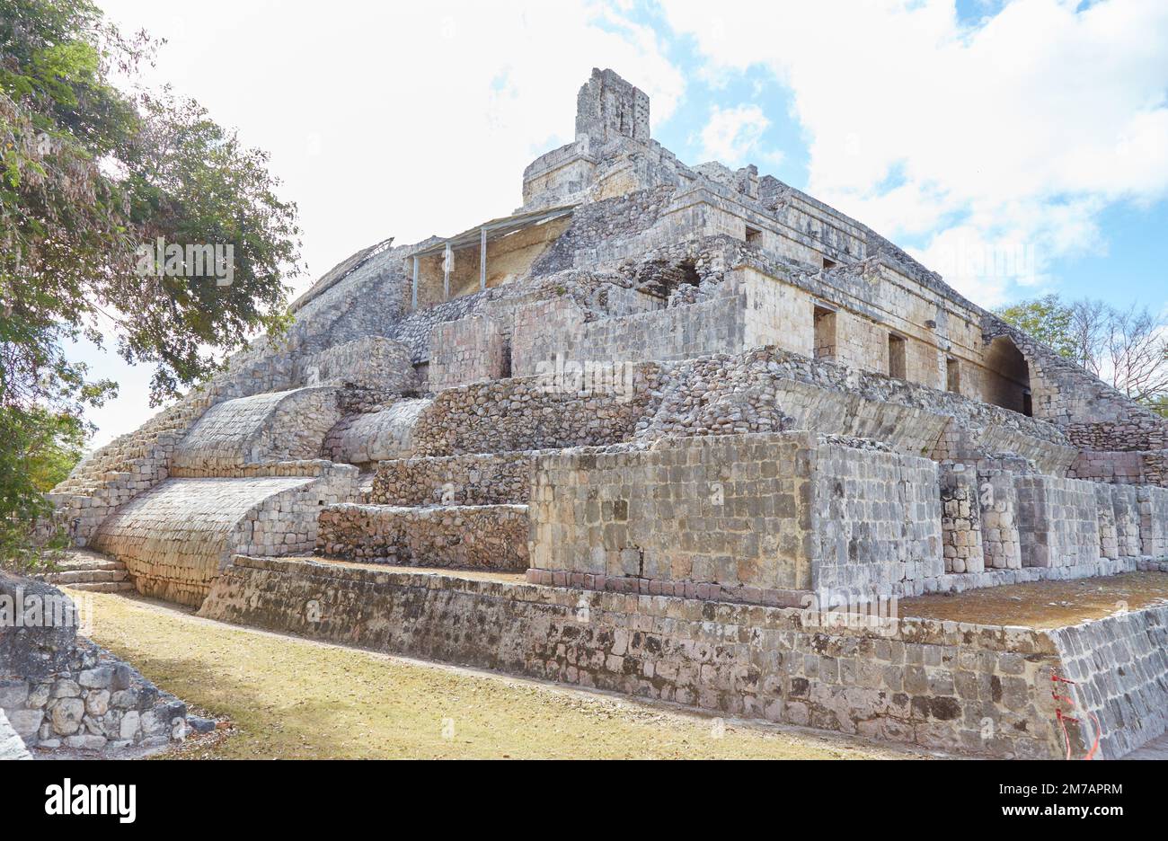 The Overlooked Mayan Ruins of Edzna in Campeche, Mexico Stock Photo - Alamy