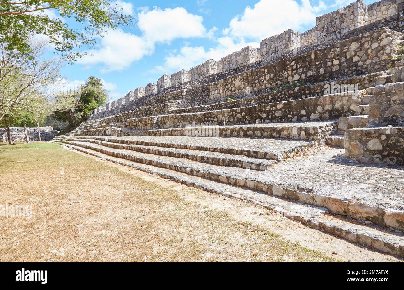 The Overlooked Mayan Ruins of Edzna in Campeche, Mexico Stock Photo - Alamy