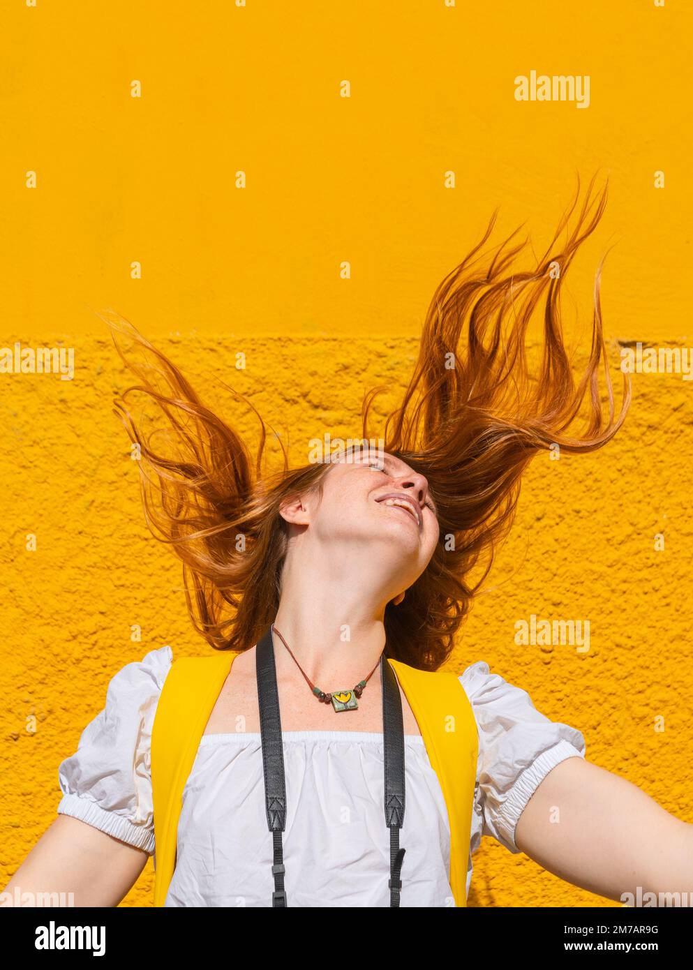 Flying hair hi-res stock photography and images - Alamy
