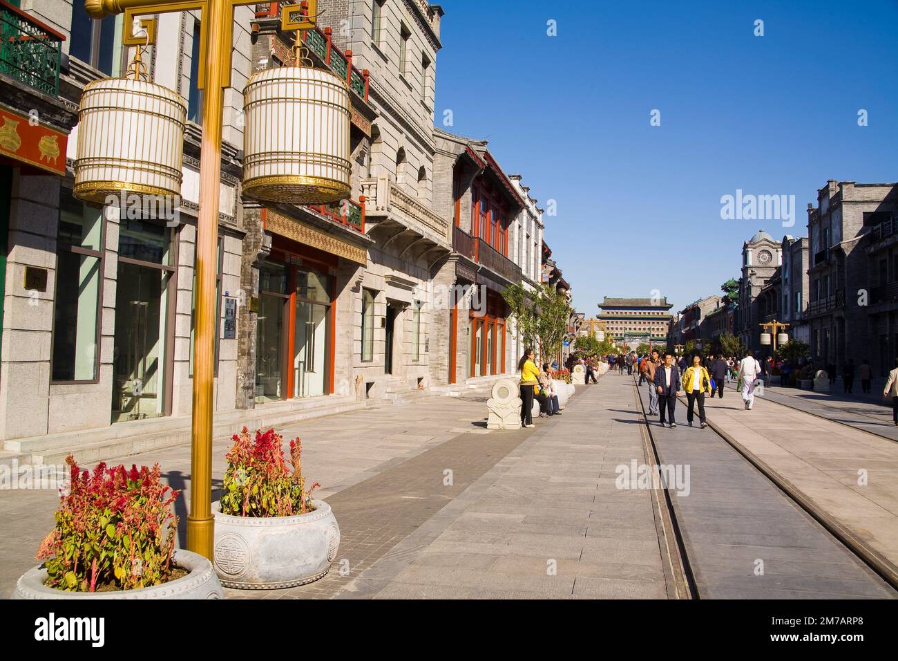 China beijing dashilan hi-res stock photography and images - Alamy