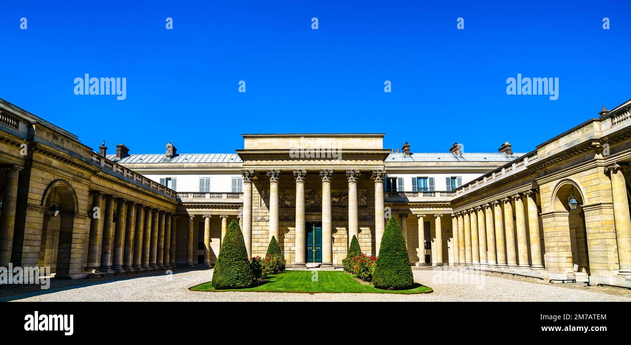 Palace of the Legion of Honour or Hotel de Salm in Paris, France Stock ...