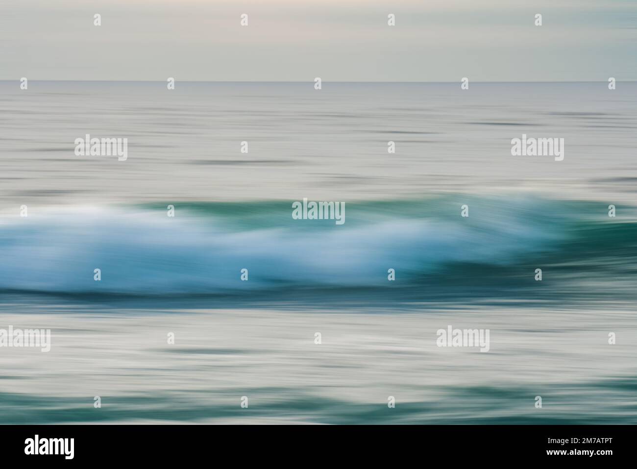 Abstract sea. Breaking waves at rising storm. Seascape background ...