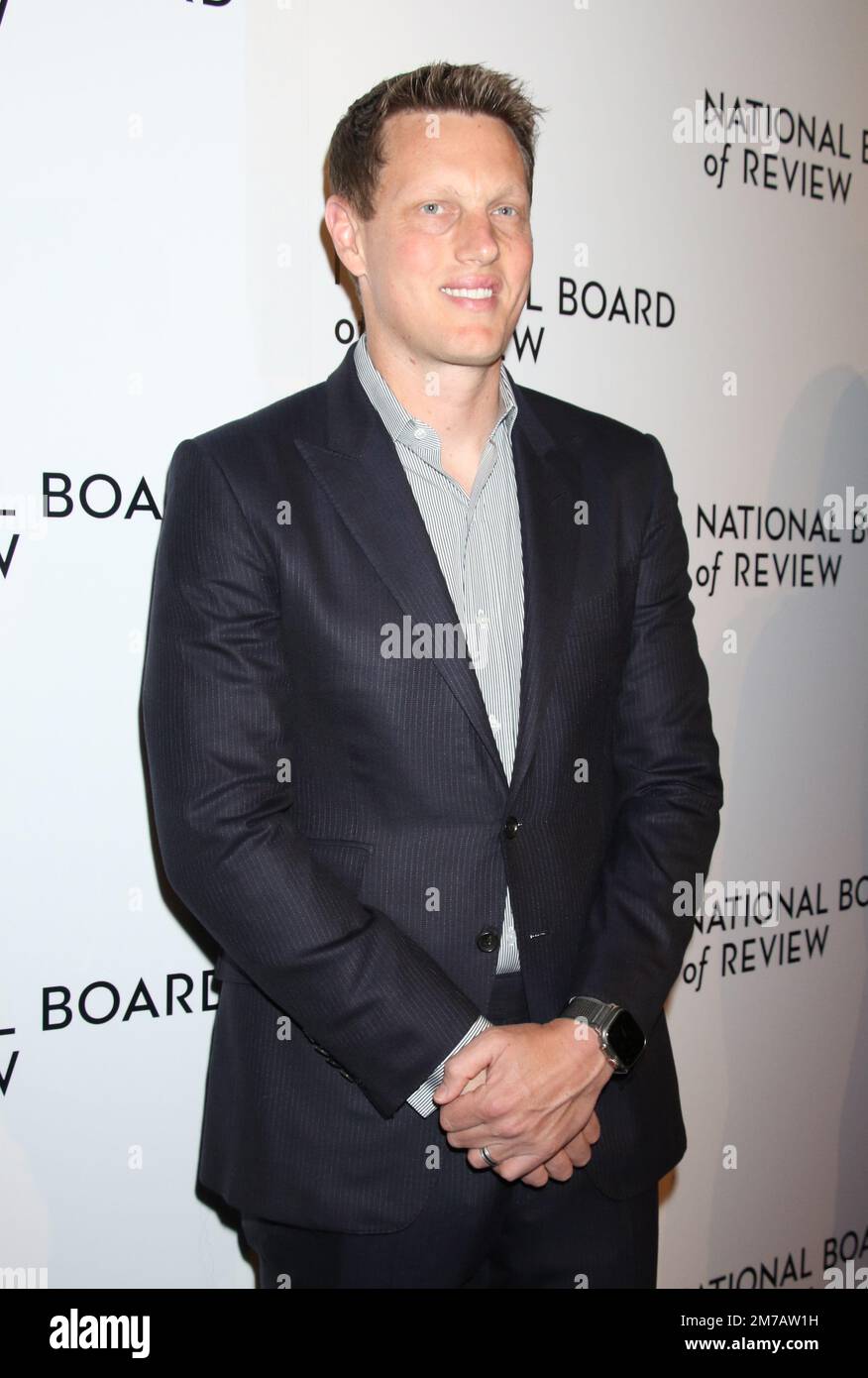 New York, NY, USA. 8th Jan, 2023. David Ellison at The National Board ...