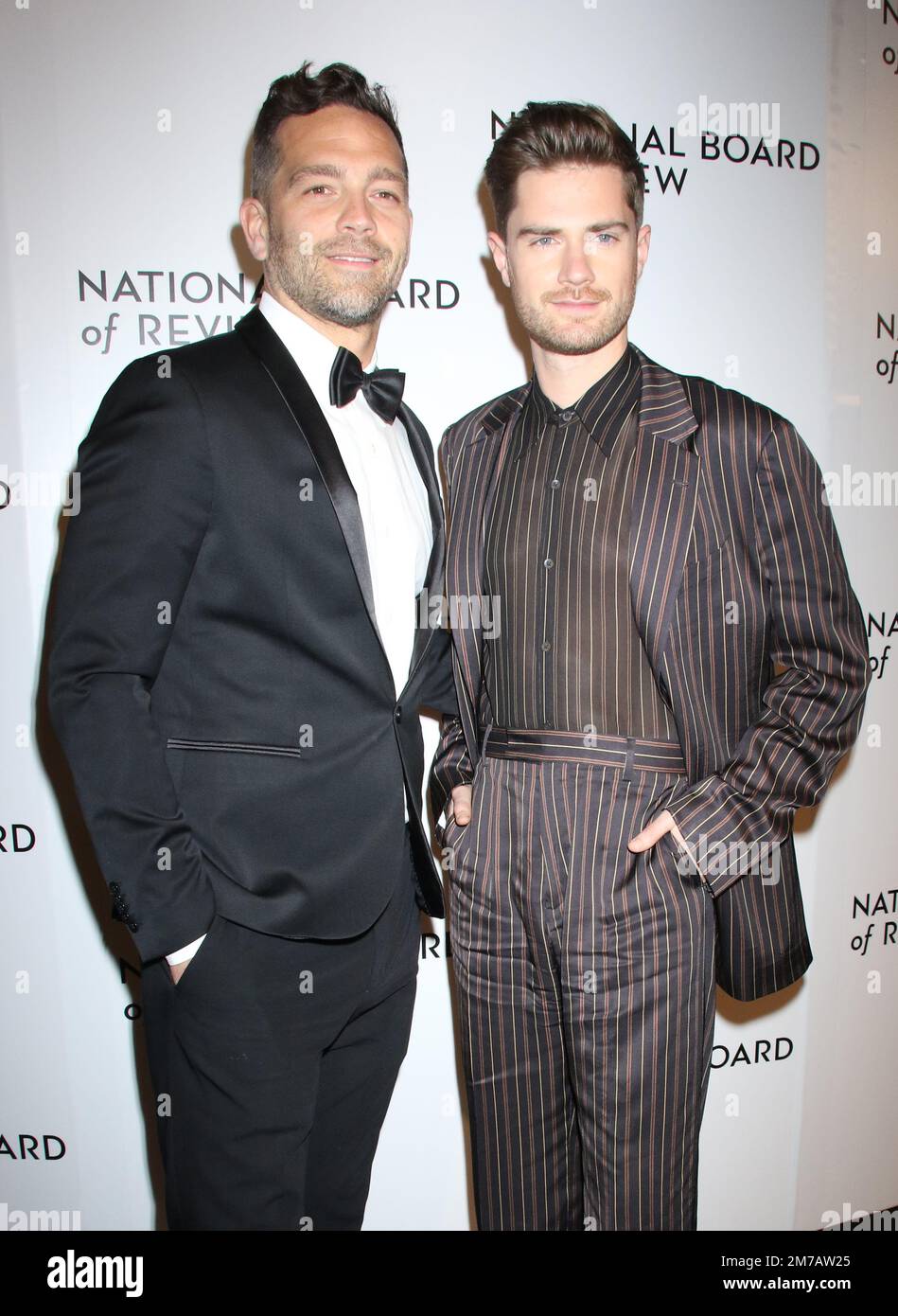 New York, NY, USA. 8th Jan, 2023. Davy Parmentier and Lukas Dhon at The ...