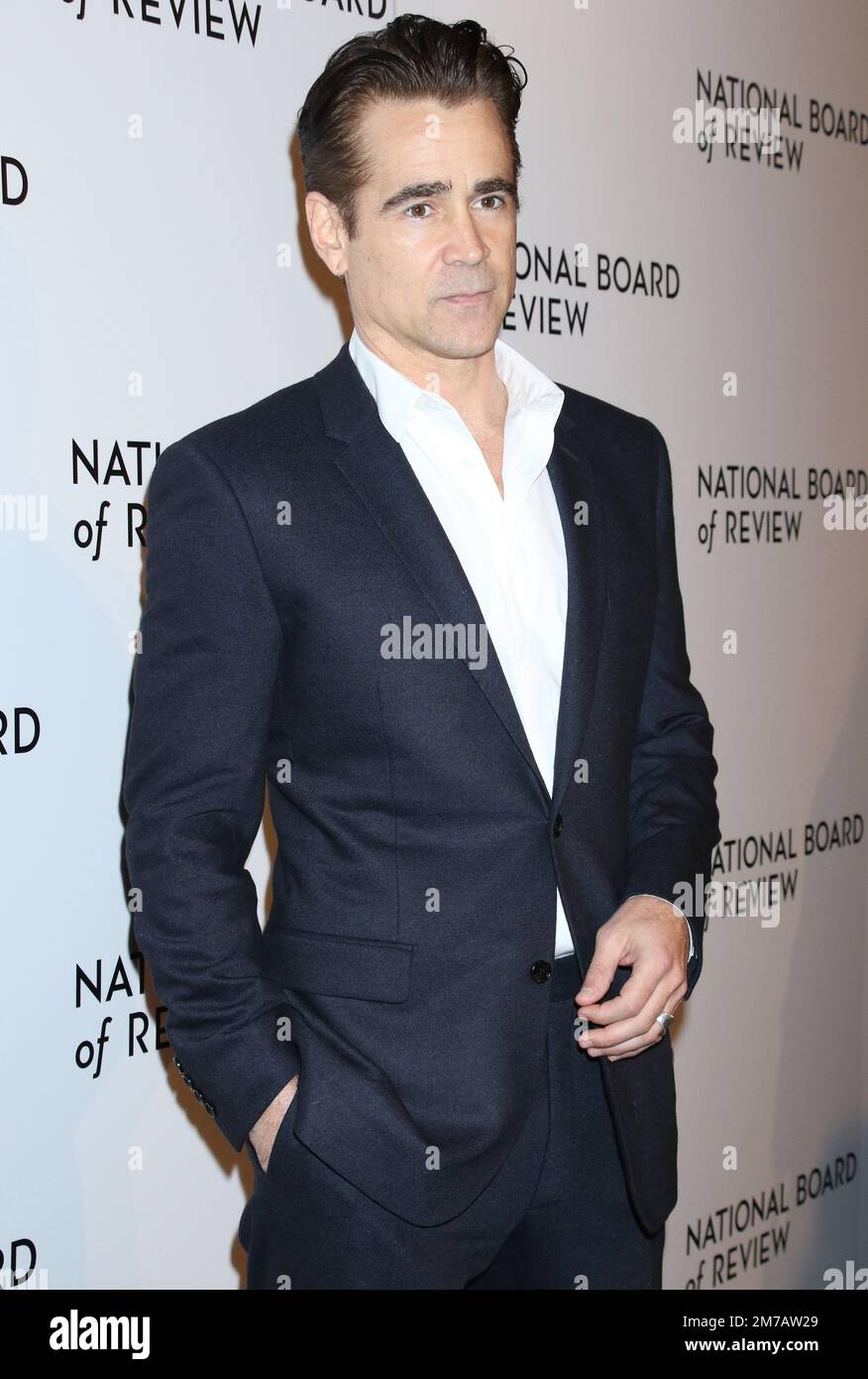 New York, NY, USA. 8th Jan, 2023. Colin Farrell at The National Board ...