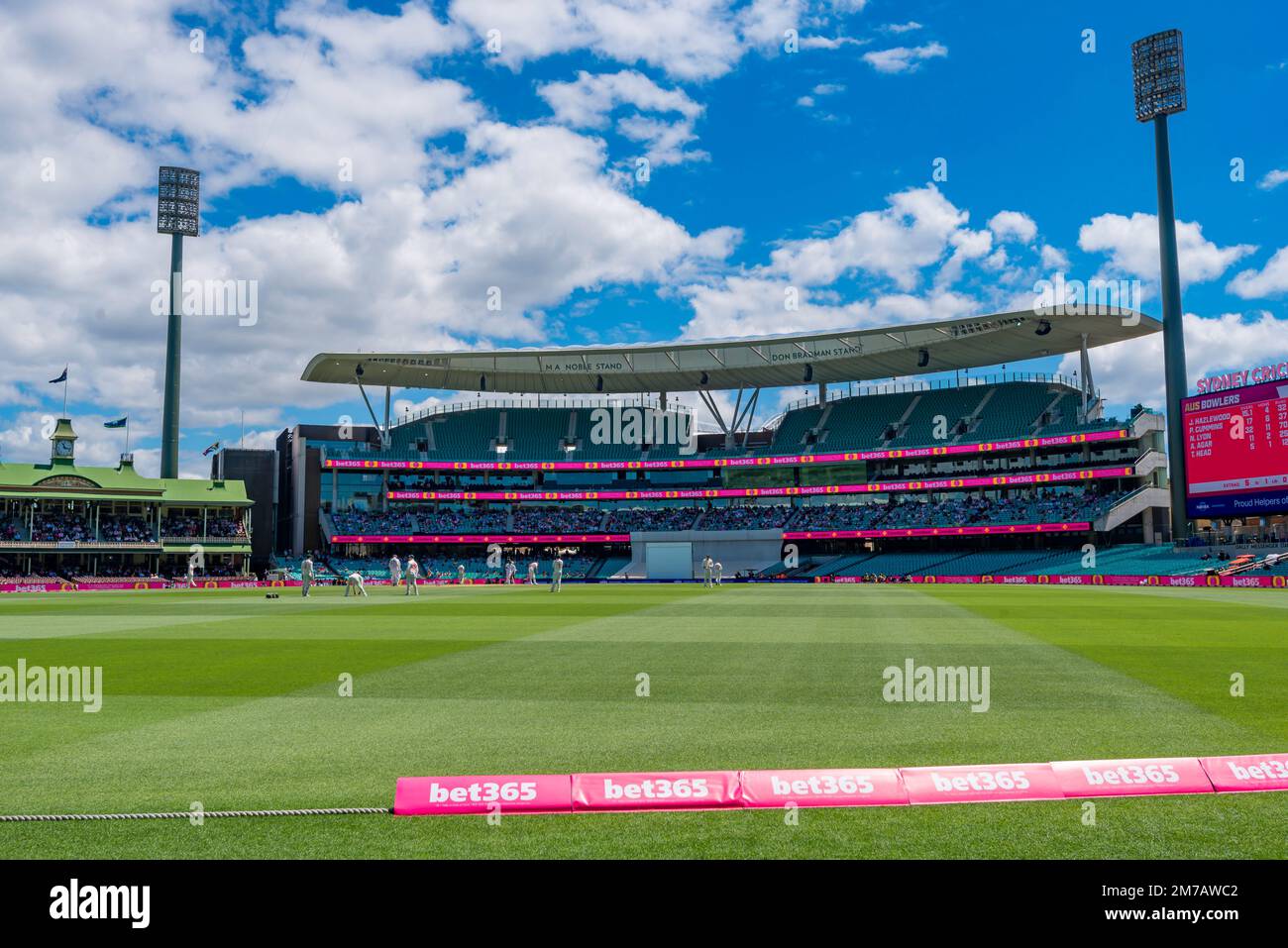 The M A Noble and Bradman stands were built in 2014 by AW Edwards and ...