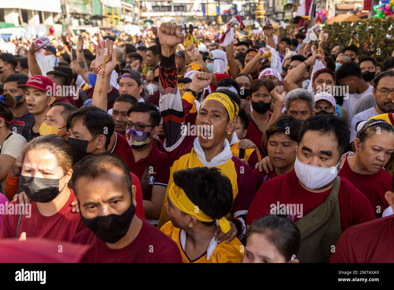 Filipino catholic devotees hi-res stock photography and images - Alamy