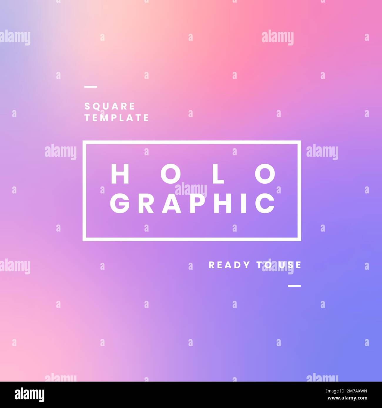 Holographic website banner design vector Stock Vector Image & Art - Alamy