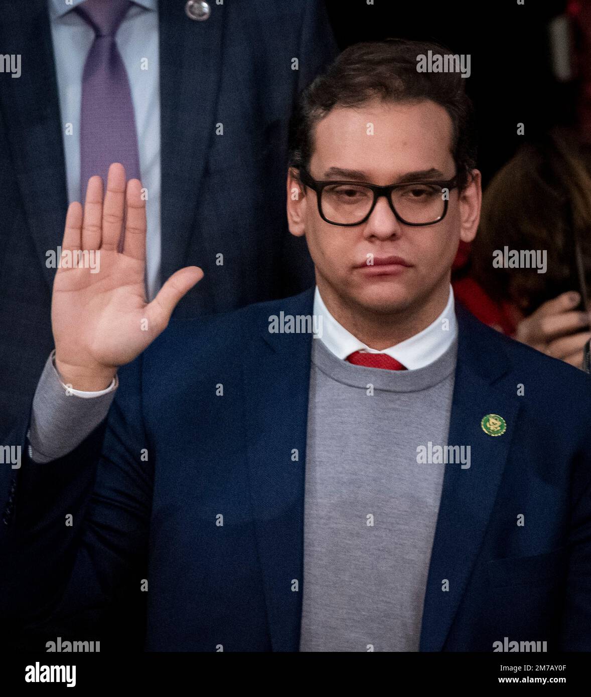 United States Representative George Santos (Republican of New York) is ...