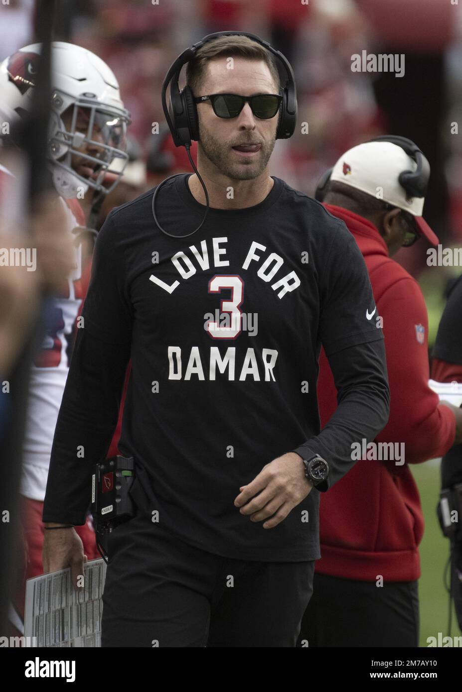 Santa Clara, United States. 08th Jan, 2023. Arizona Cardinals head ...