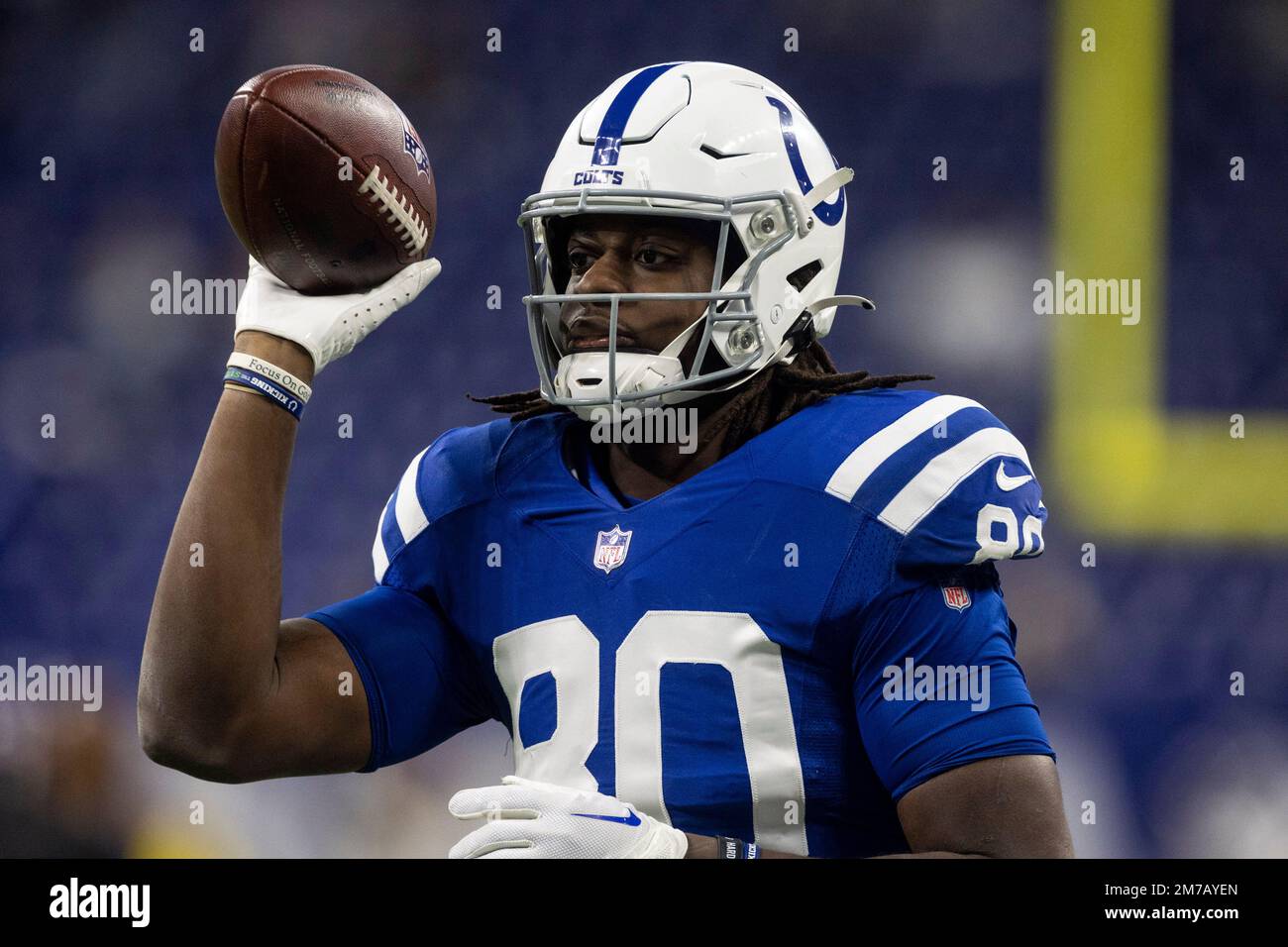 Indianapolis, Indiana, USA. 08th Jan, 2023. Indianapolis Colts tight ...