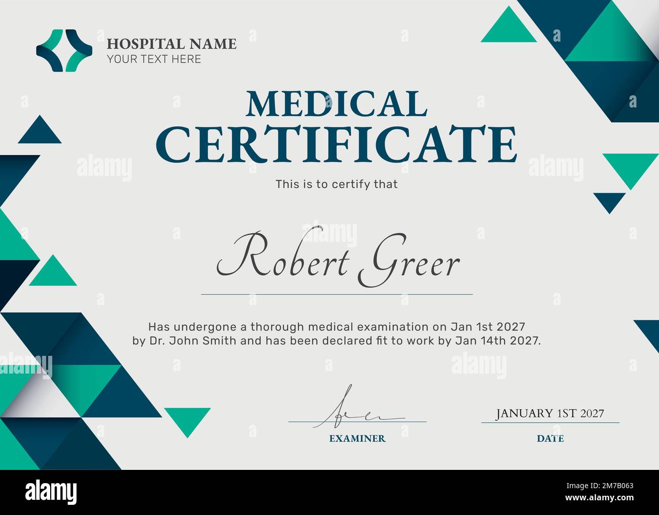Medical Degree Certificate Template