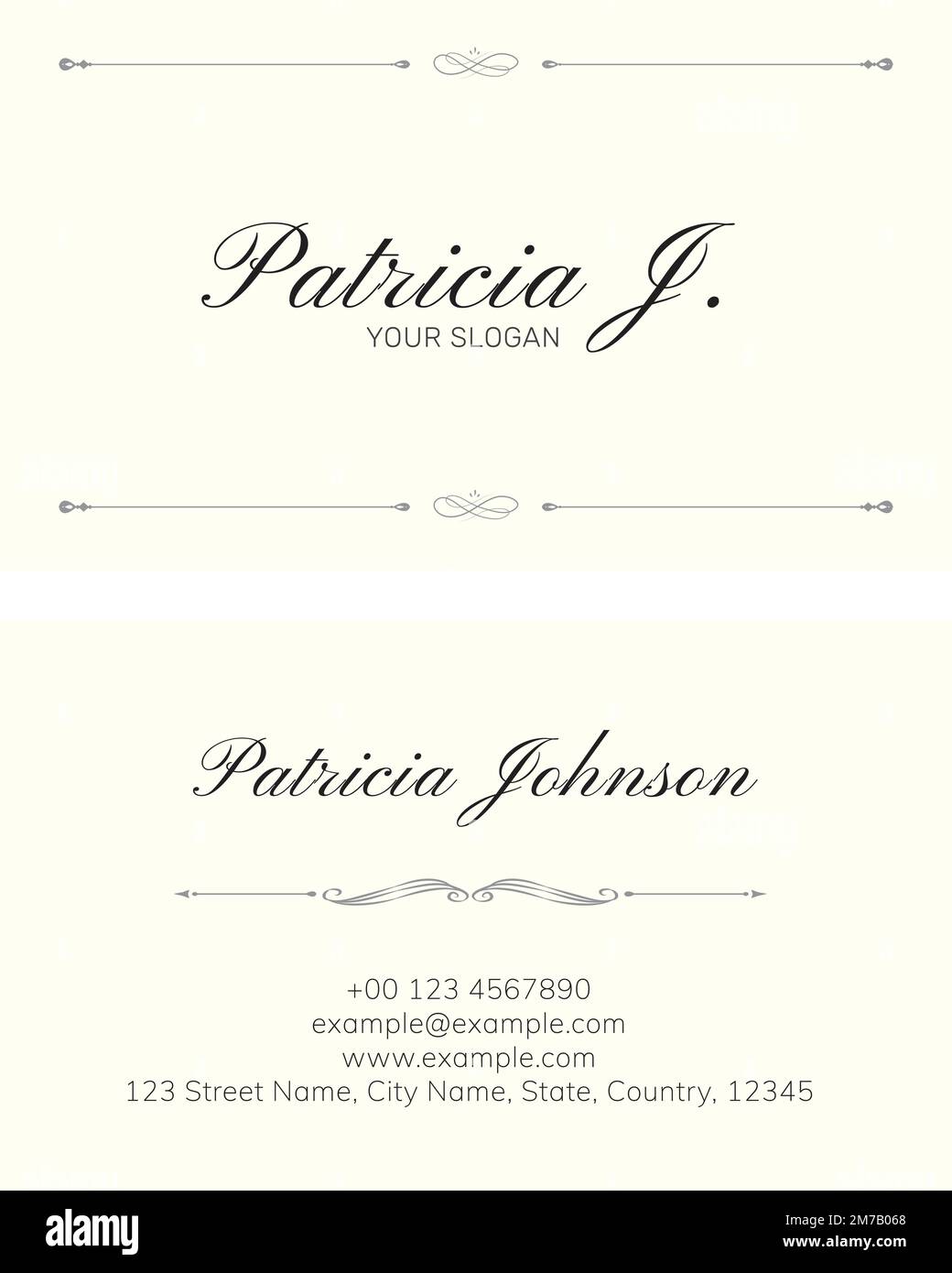 Classy card design Stock Vector Images - Alamy