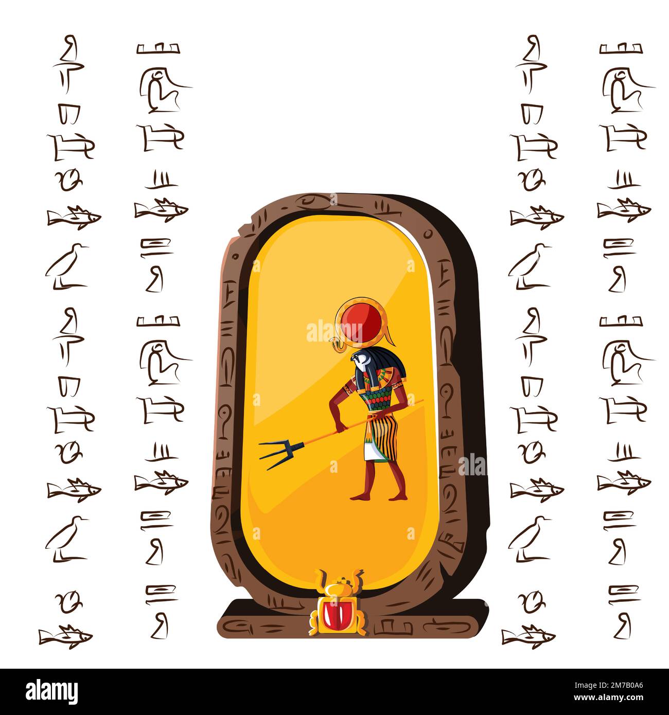 Egyptian tablet Stock Vector Images - Alamy