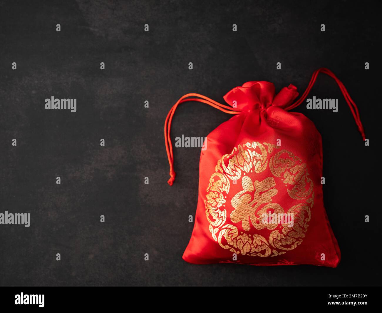 chinese new year lucky bag Stock Photo - Alamy