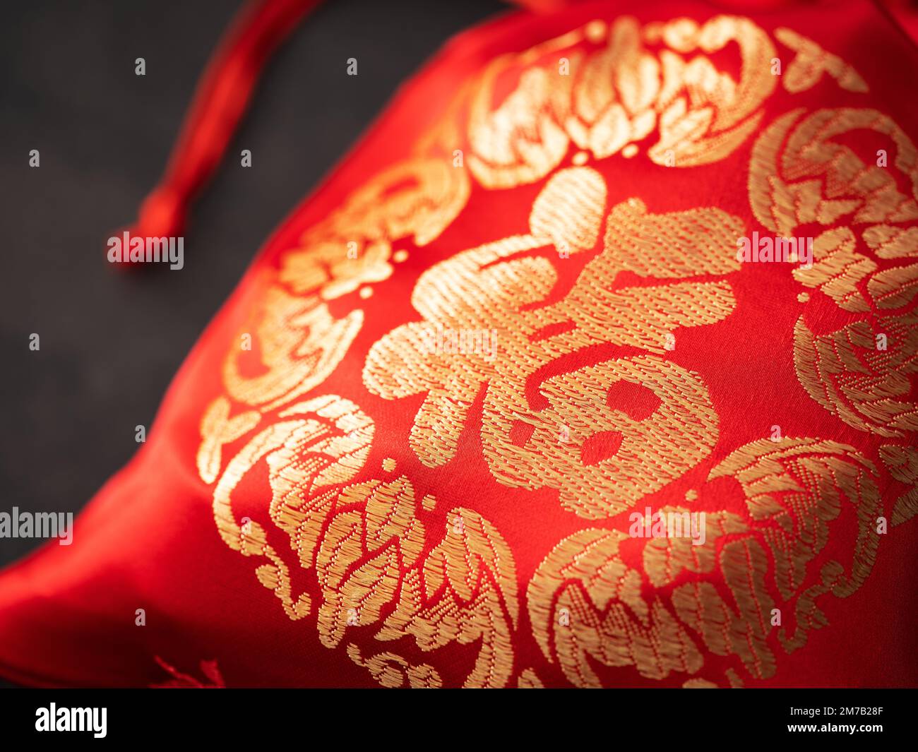 chinese new year lucky bag Stock Photo - Alamy