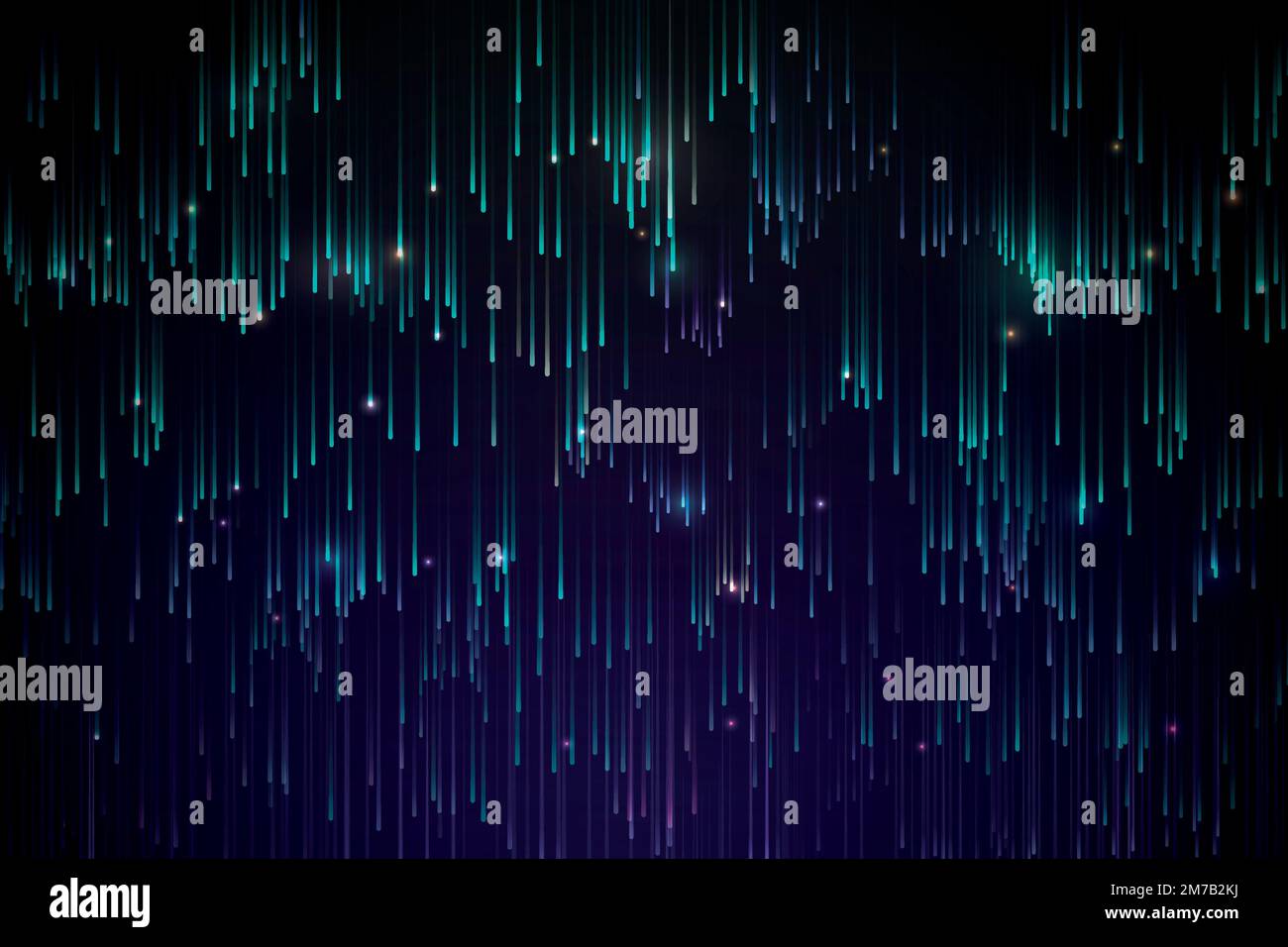 Green neon meteor background design vector Stock Vector Image & Art - Alamy