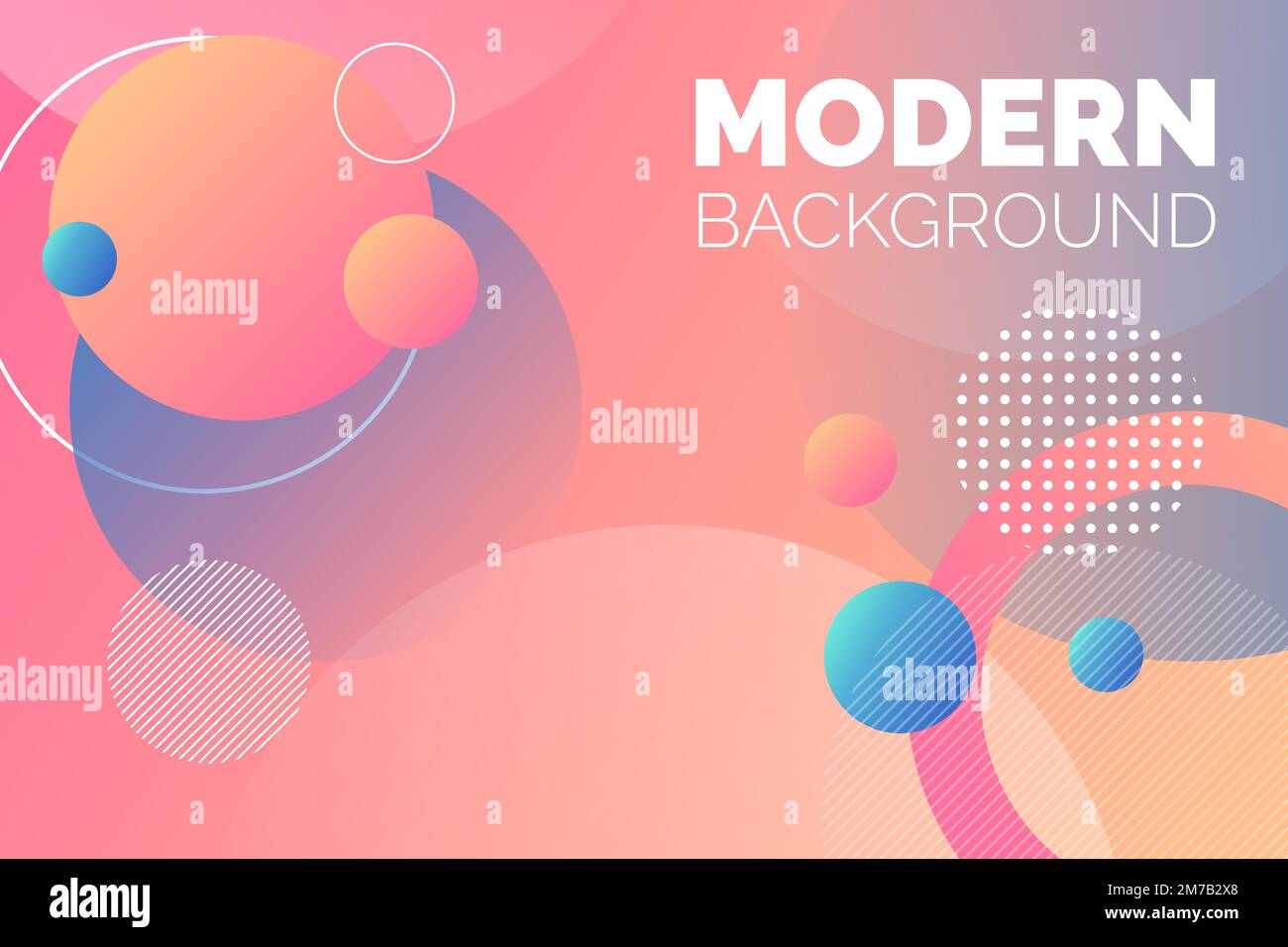 Colorful round modern background vector Stock Vector Image & Art - Alamy