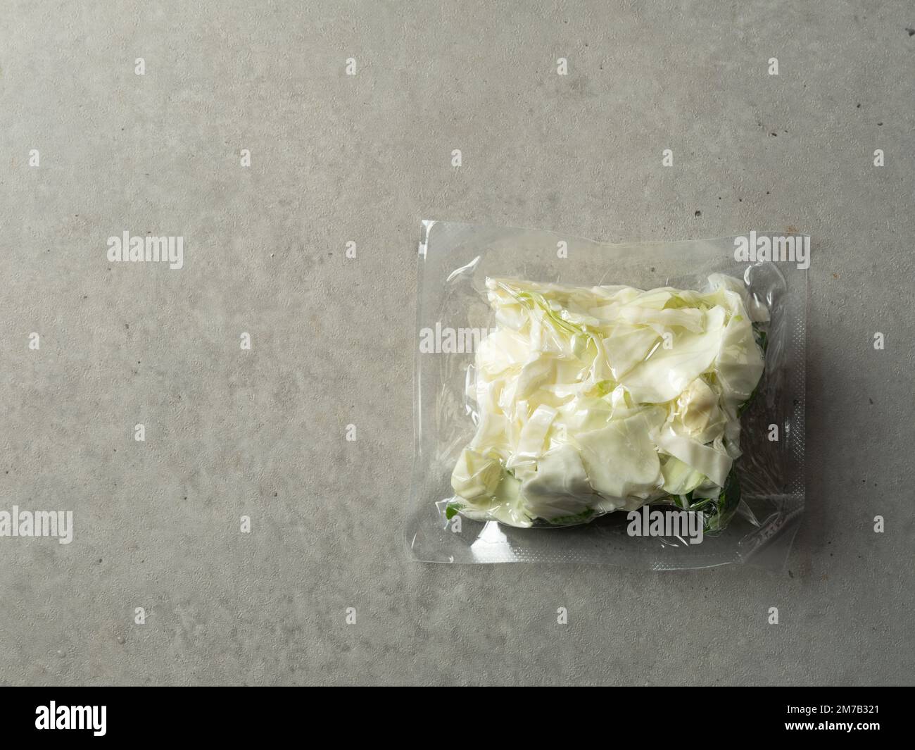 Vacuum Packed Cabbage, Food Ingredients Stock Photo - Alamy