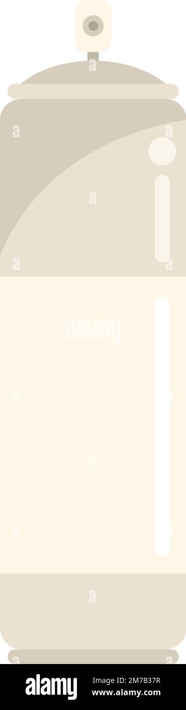 Fresh air spray icon flat vector. Aerosol bottle. Room effect isolated ...