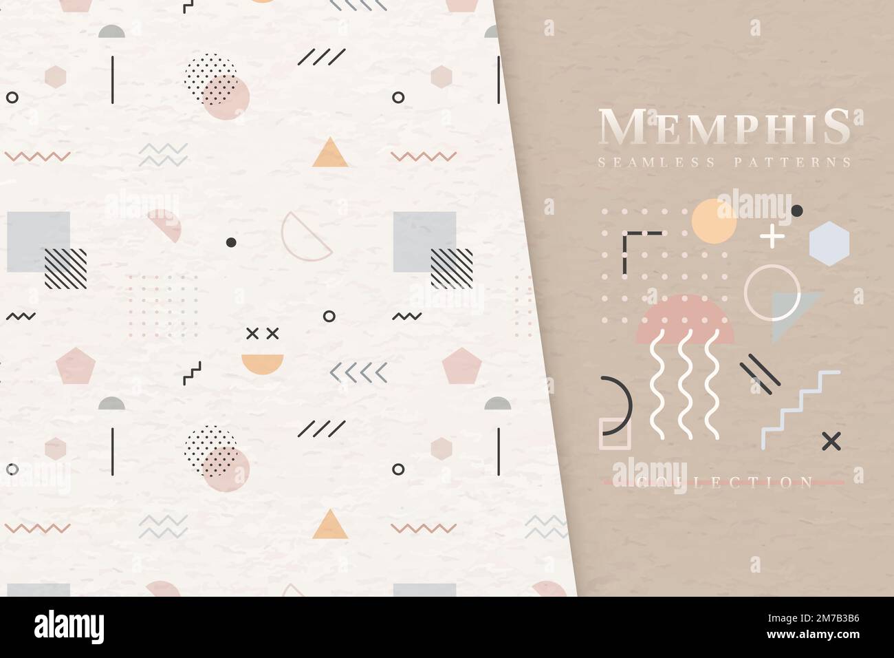 Colorful art deco patterns Stock Vector Images - Alamy