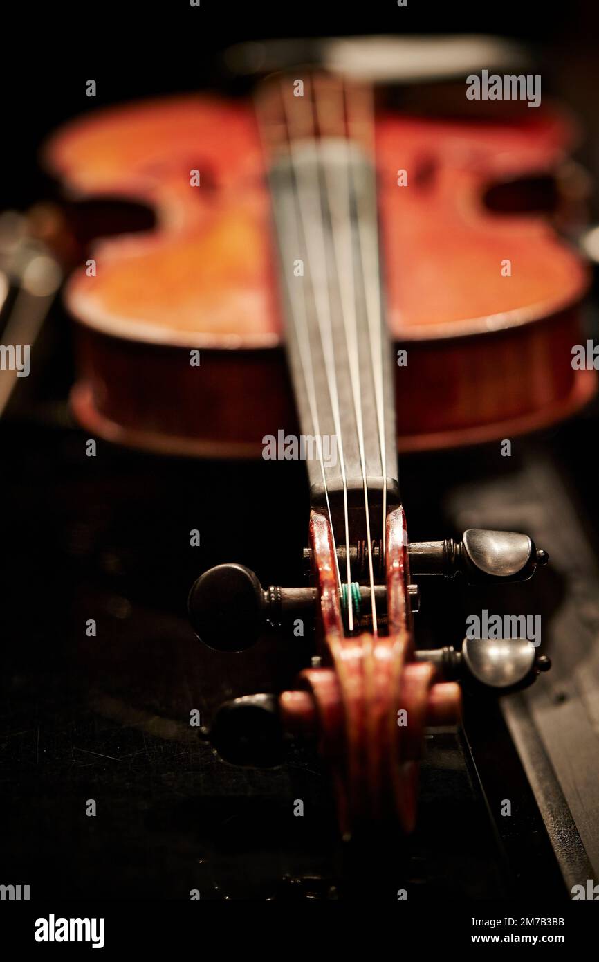 Violinist playing violin concert hall hi-res stock photography and ...