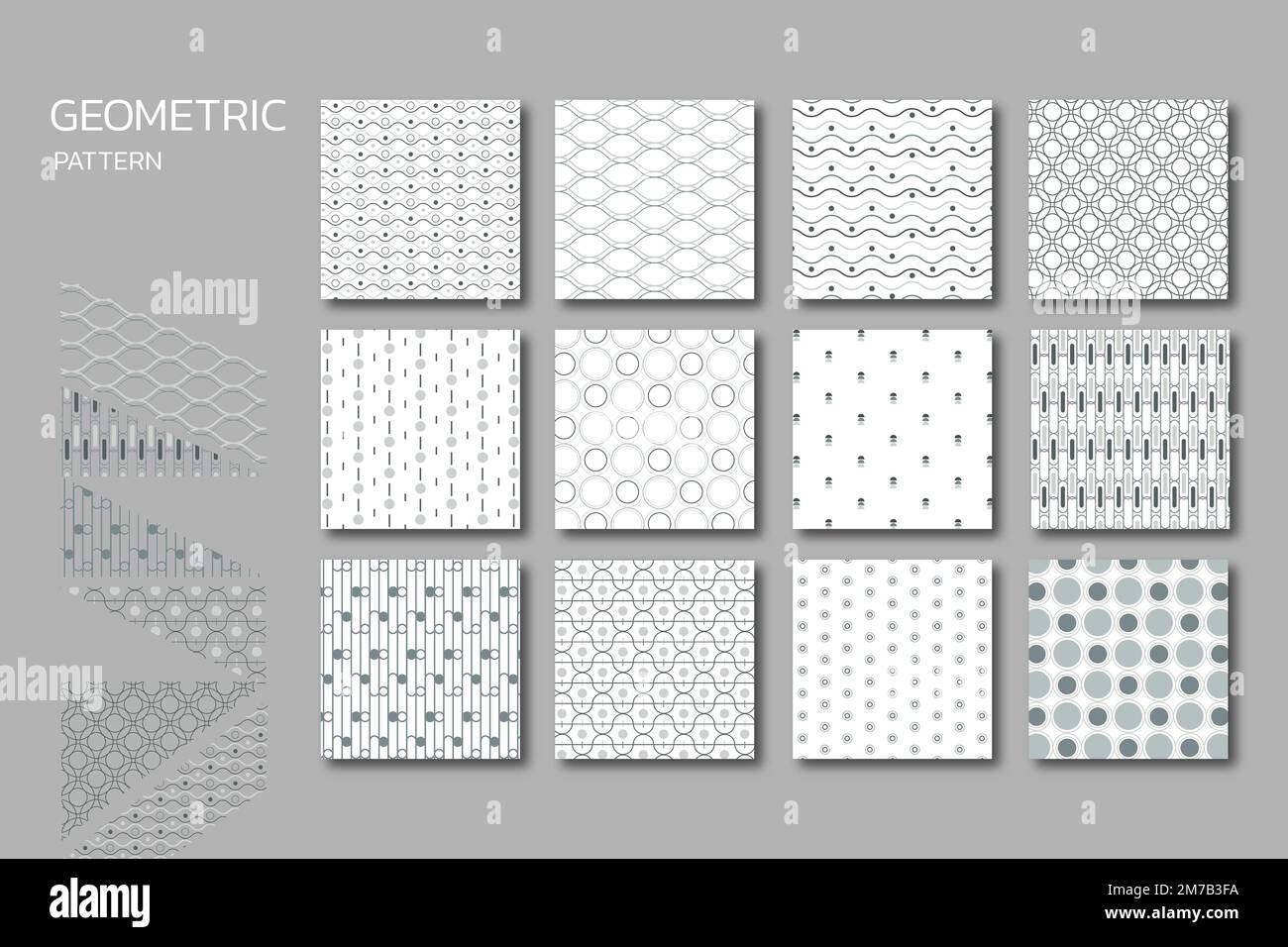 Connecting pattern Stock Vector Images - Alamy
