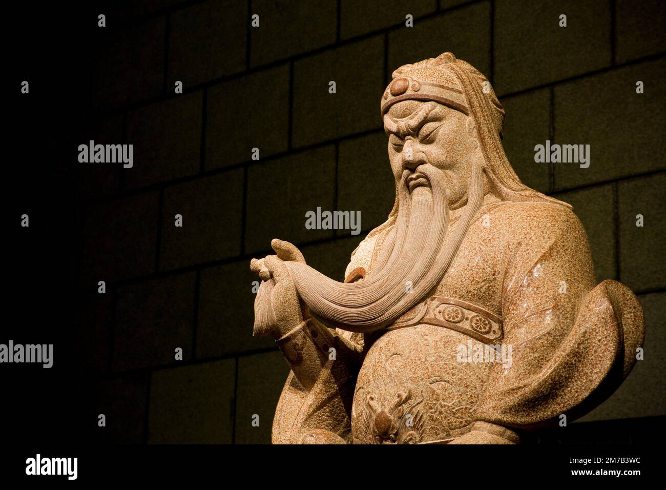 Taichung,Chantai,Guan Yu Statue Stock Photo - Alamy