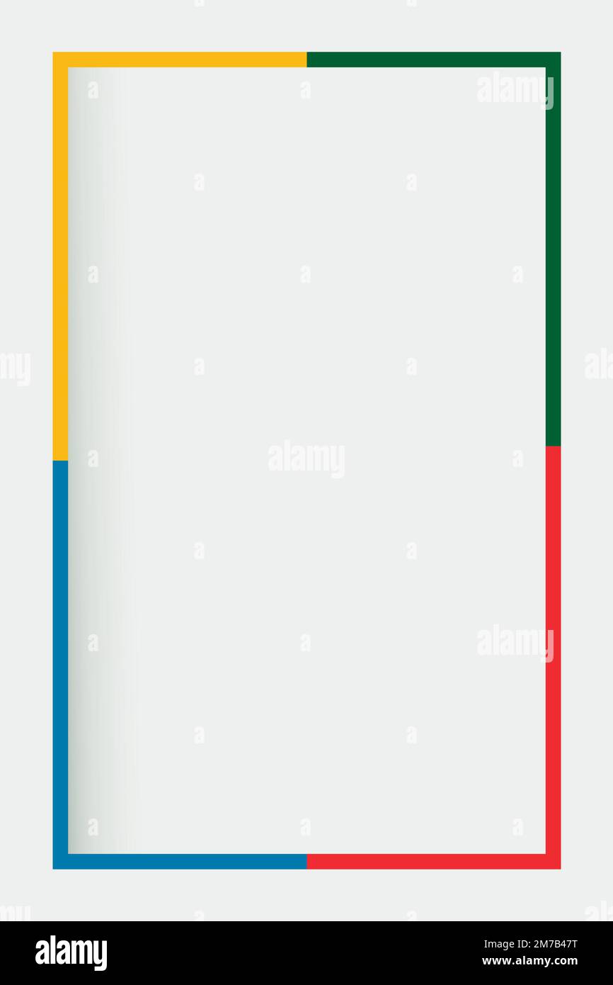 Colorful border Stock Vector Images - Alamy