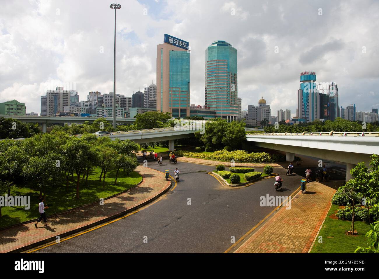 Hainan island tourist road hi-res stock photography and images - Alamy