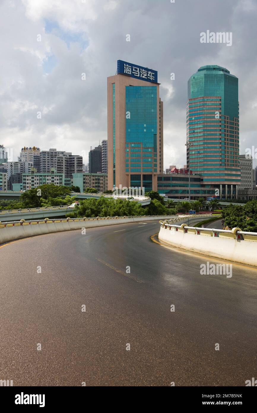 Hainan island tourist road hi-res stock photography and images - Alamy