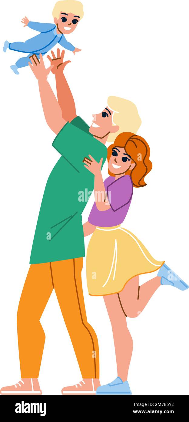 family baby vector Stock Vector Image & Art - Alamy