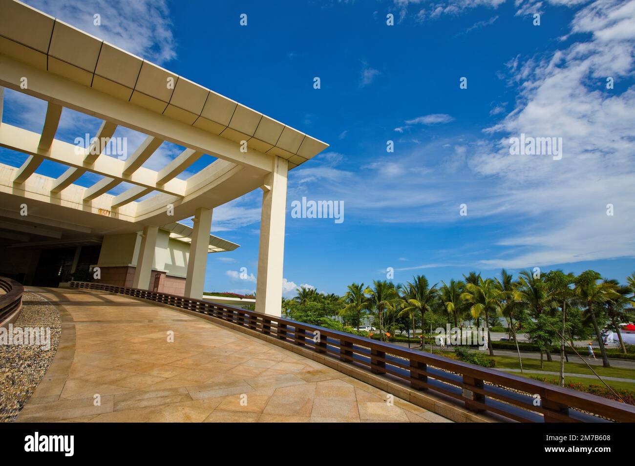 Asia International Convention Center Stock Photo - Alamy