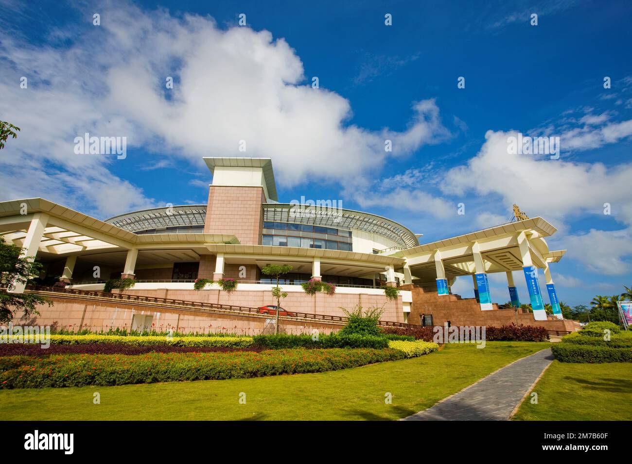 Asia International Convention Center Stock Photo - Alamy