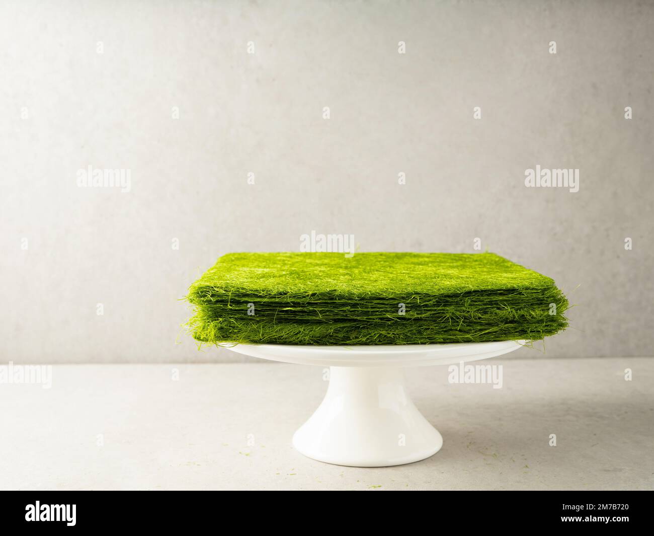 sweet laver, dried green laver Stock Photo - Alamy