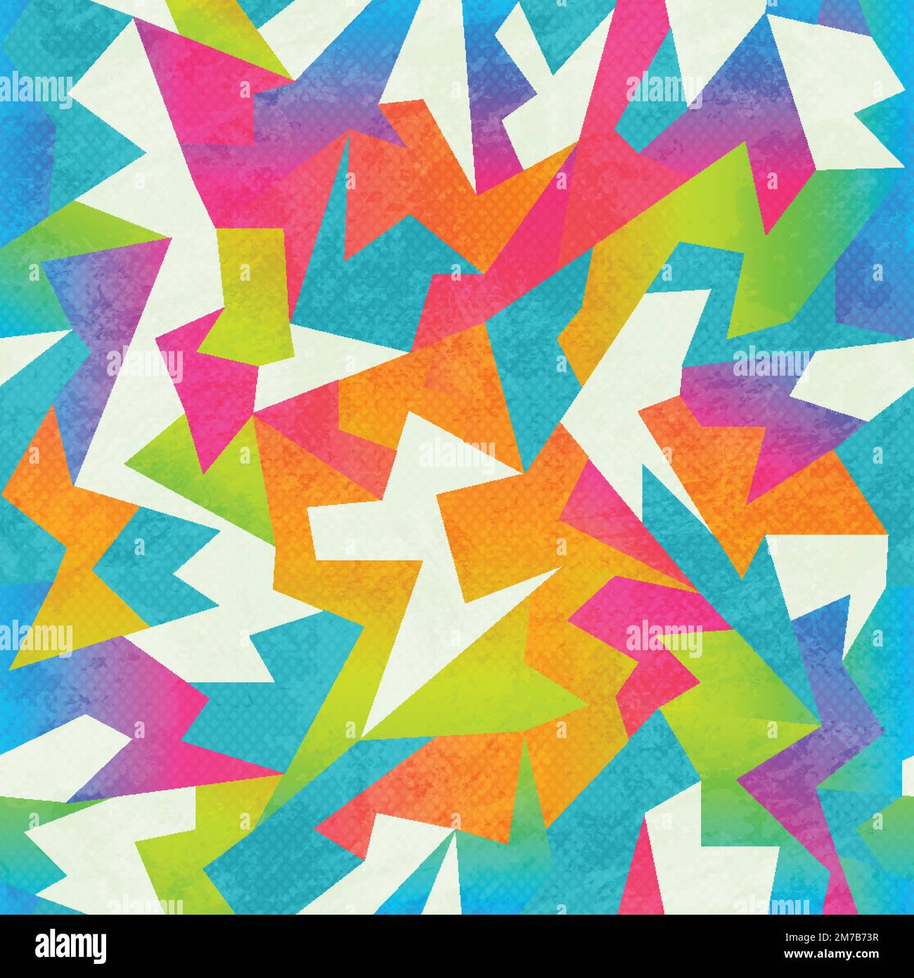 rainbow colored mosaic seamless pattern Stock Vector Image & Art - Alamy