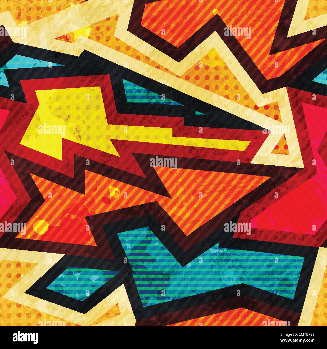 vintage cloth geometric seamless pattern Stock Vector Image & Art - Alamy