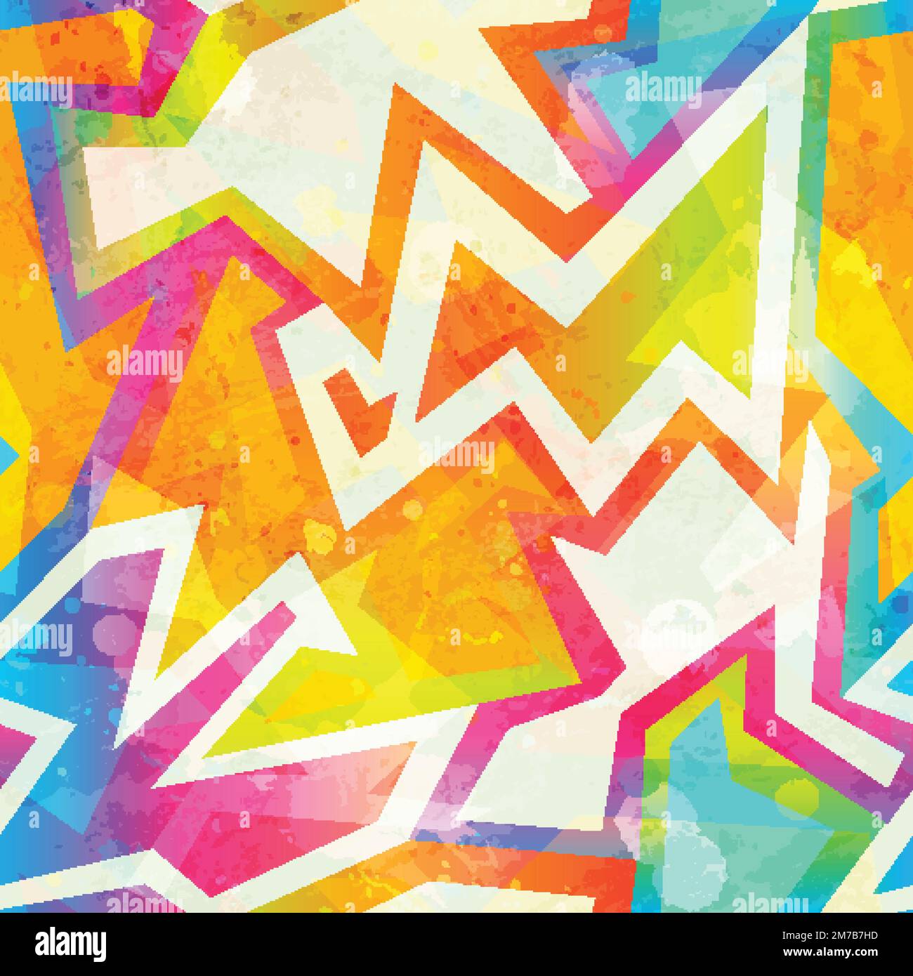 rainbow color mosaic seamless pattern Stock Vector Image & Art - Alamy