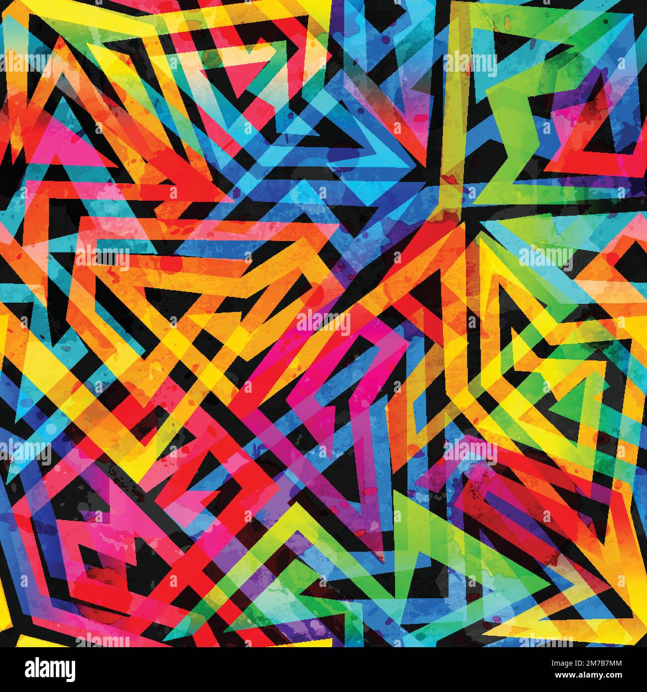 Psychedelic street art Stock Vector Images - Alamy