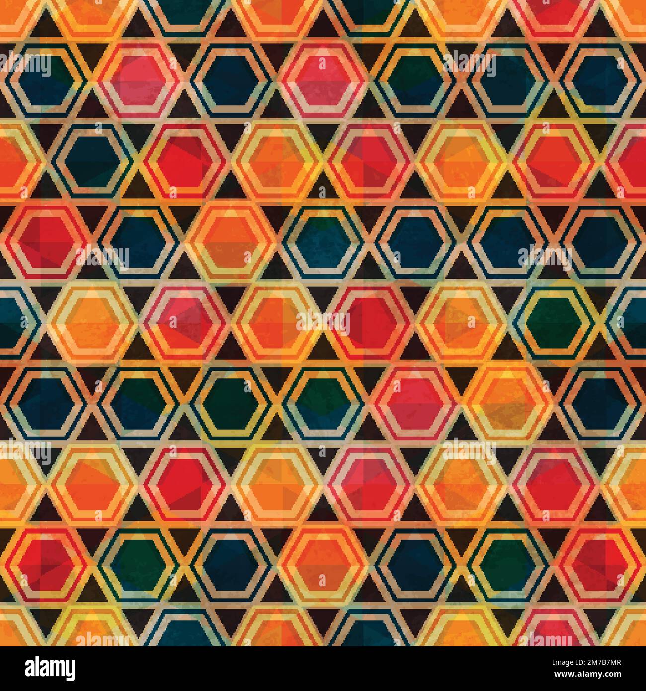 african mosaic seamless pattern Stock Vector Image & Art - Alamy