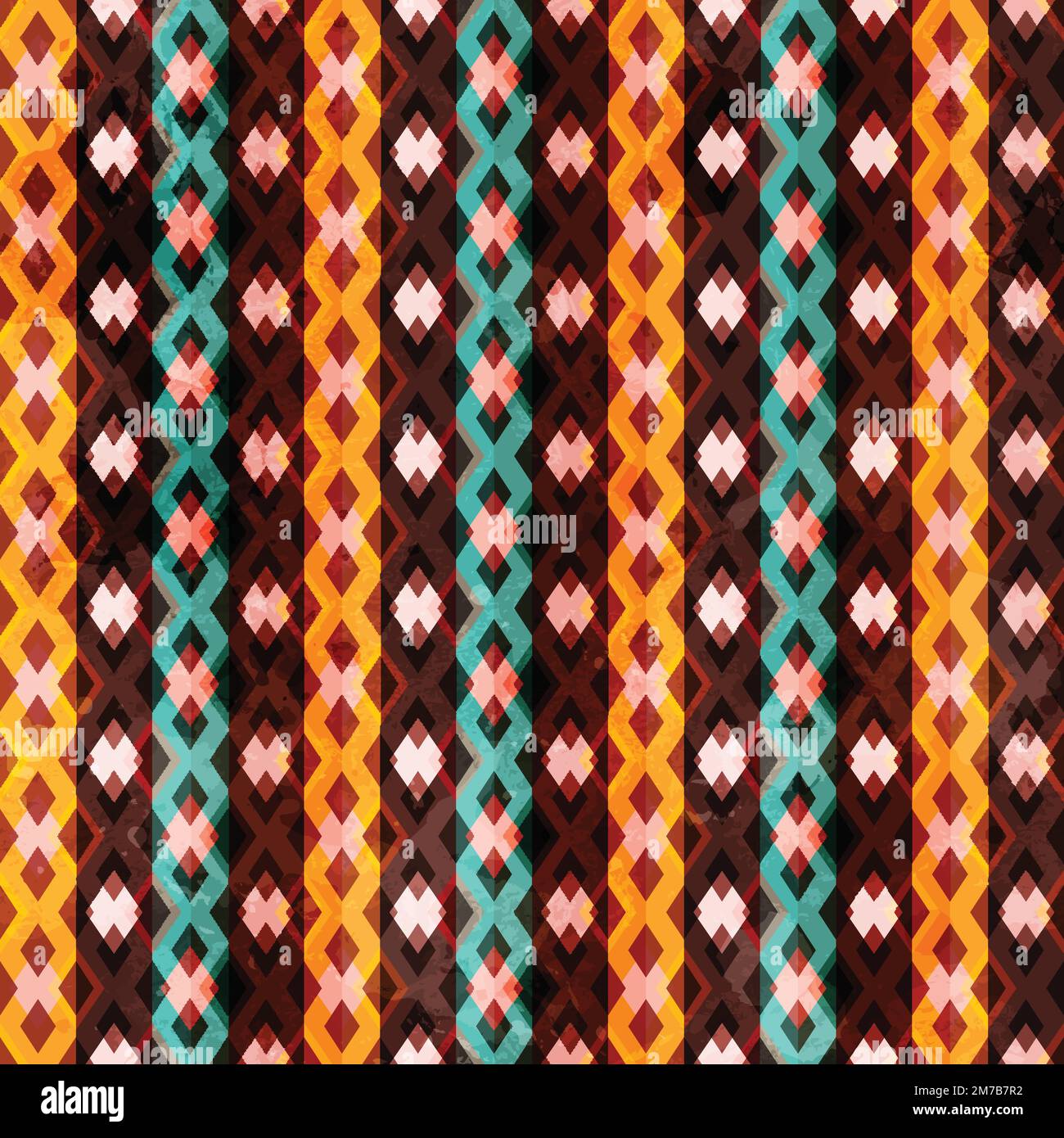 retro cloth seamless pattern Stock Vector Image & Art - Alamy