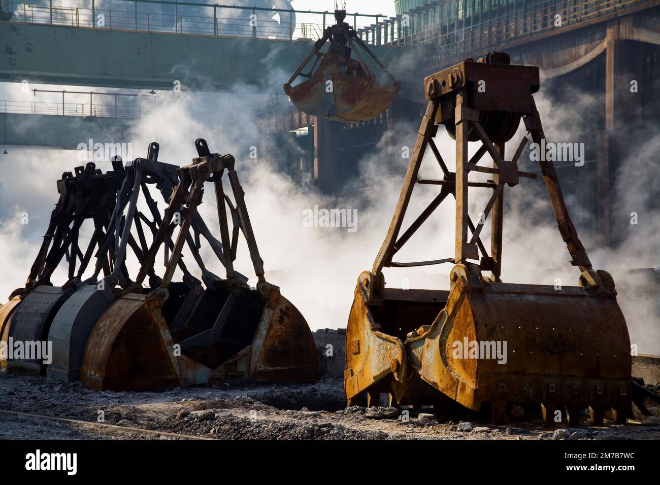 Beijing,Shougang,Capital Iron and Steel Plant Stock Photo - Alamy
