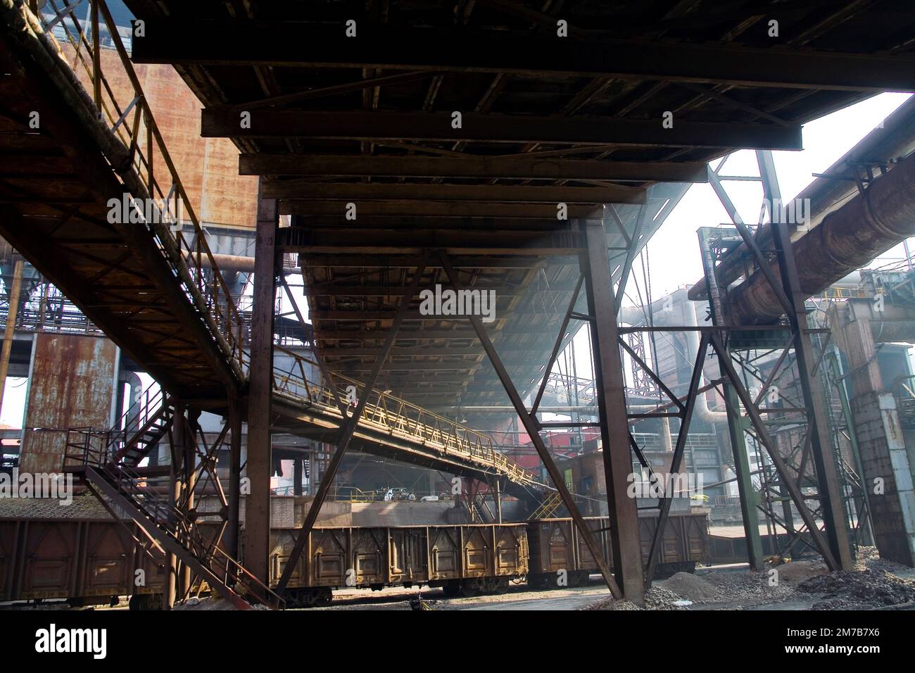 Beijing,Shougang,Capital Iron and Steel Plant Stock Photo - Alamy