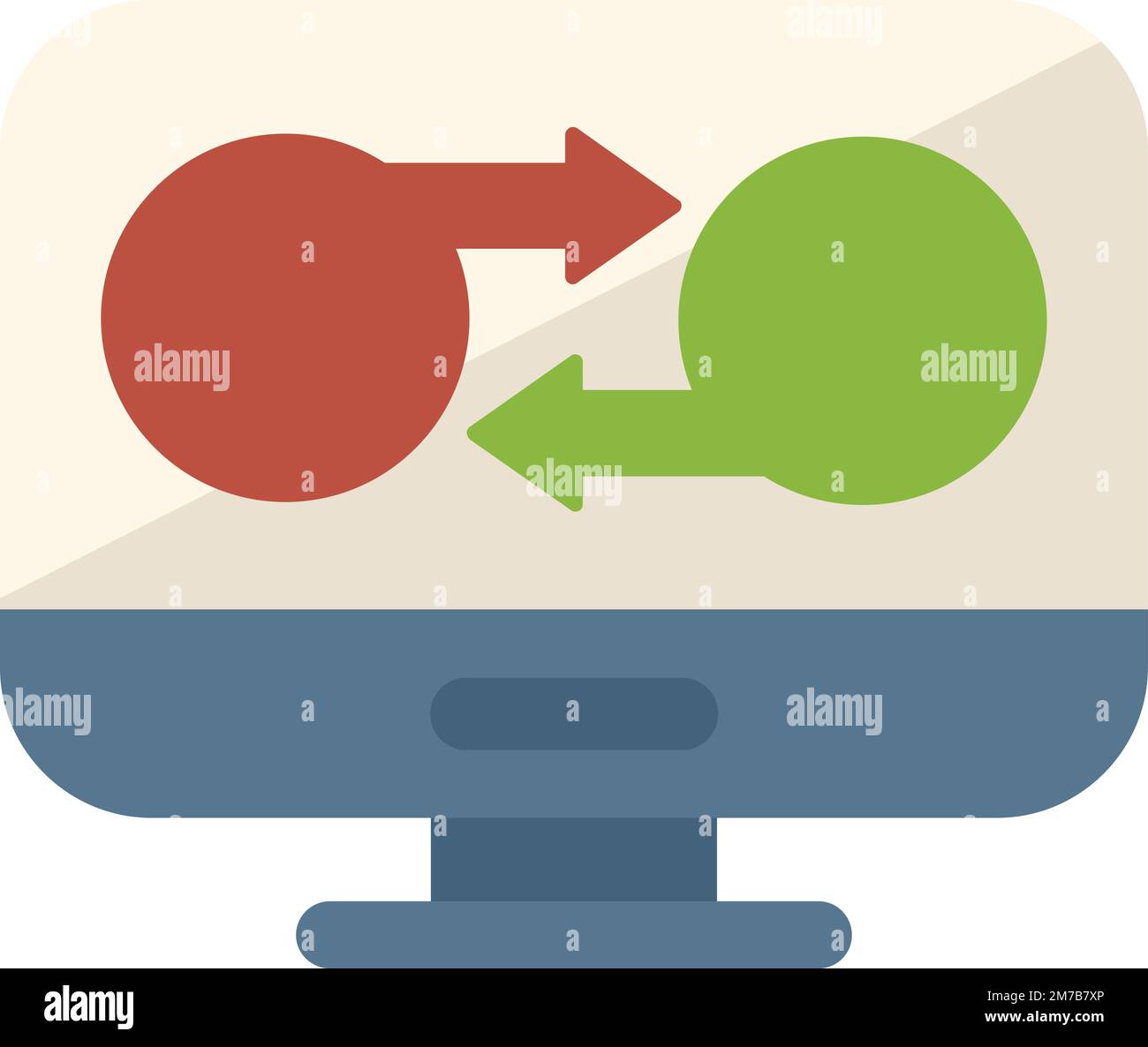 Redesign color icon flat vector. Web design. Build project isolated ...